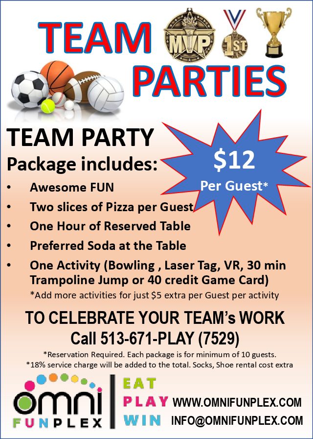 Omni Funplex entertainment center is a great place to have your sports ...